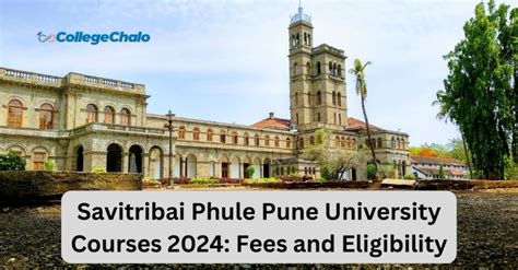 Savitribai Phule Pune University Admission 2024 College Chalo