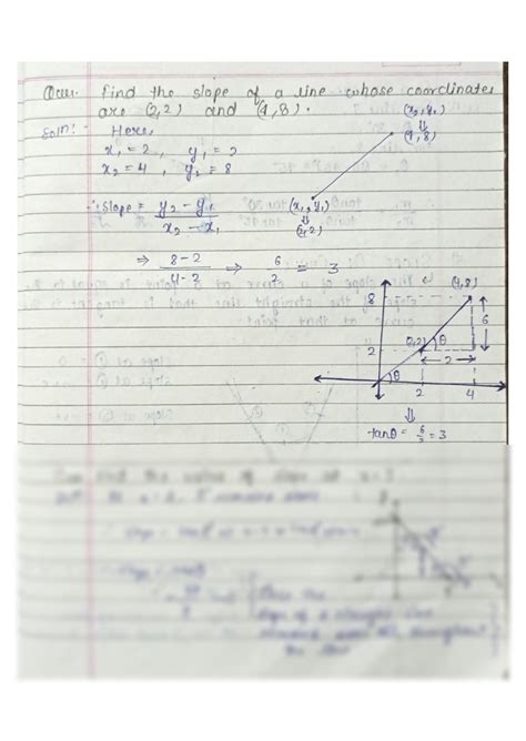 SOLUTION Basic Mathematics Questions For Practice Based On Slope Studypool