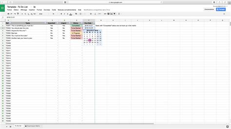 To Do List With Eisenhower Matrix Project Management