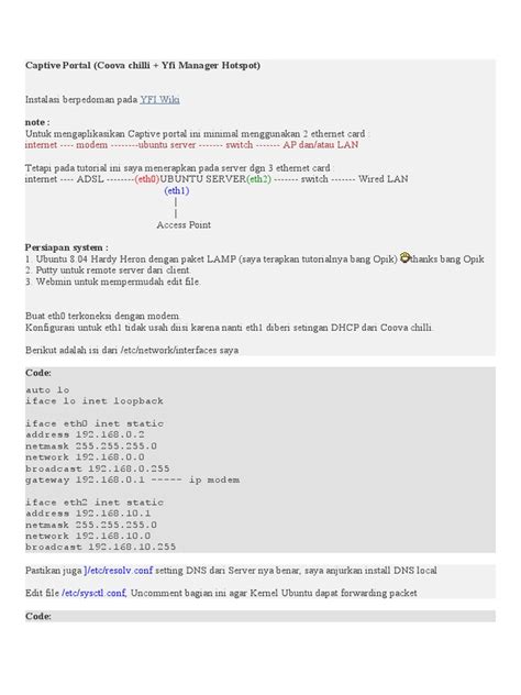 Hotspot Captive Portal Mas Xeon Pdf