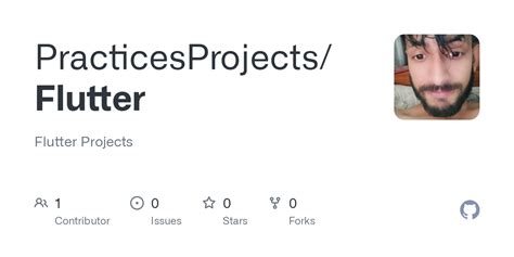Github Practicesprojects Flutter Flutter Projects