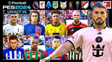 PES 2024 LEGACY V4 Option File PES 2021 Actualizado Al 2024