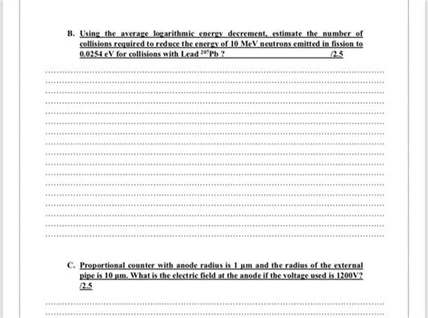 Solved B Using The Average Logarithmic Energy Decrement
