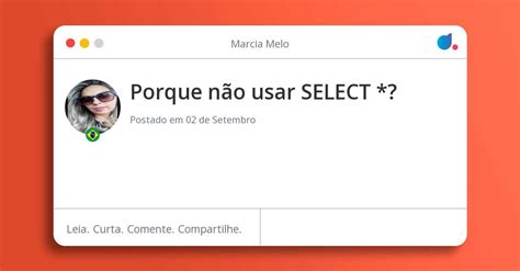 Porque N O Usar Select