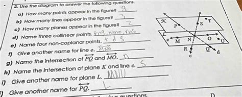 Solved Use The Diagram To Answer The Following Questions A How Many