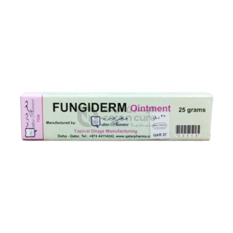 Buy Fungiderm Ointment 25 gm Online at Best prices in Qatar | CarenCure ...