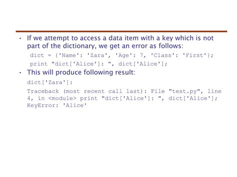 PPT 12 Python Dictionary PowerPoint Presentation Free Download ID 4025316