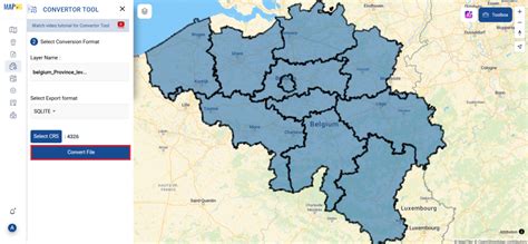 Convert Gml To Sqlite Or In Other Gis Formats Online Gis Data Converter