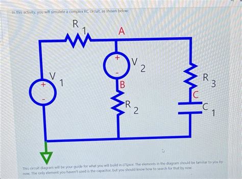 Solved In This Activity You Will Simulate A Complex RC Chegg Com