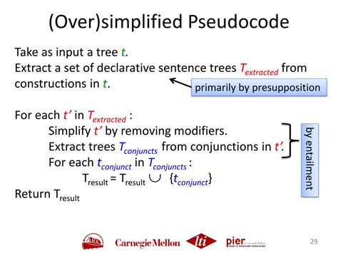 Ppt Extracting Simplified Statements For Factual Question Generation