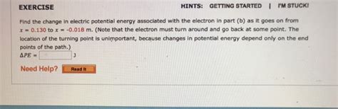 Solved Question When An Electron Is Released From Rest In A
