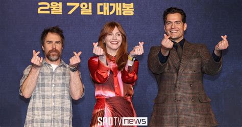 [포토s] 샘 록웰 브라이스 헨리 카빌 K 하트 배웠어요