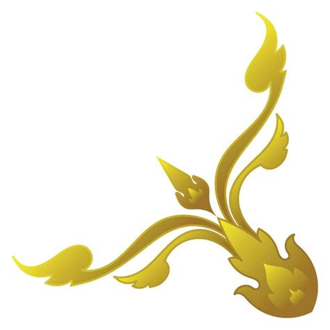 Thai Corner Pattern Elegant Border For Decoration 26999451 Vector Art At Vecteezy