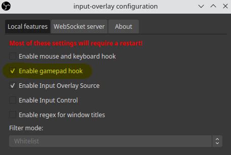 Usage Univrsal Input Overlay Wiki Github