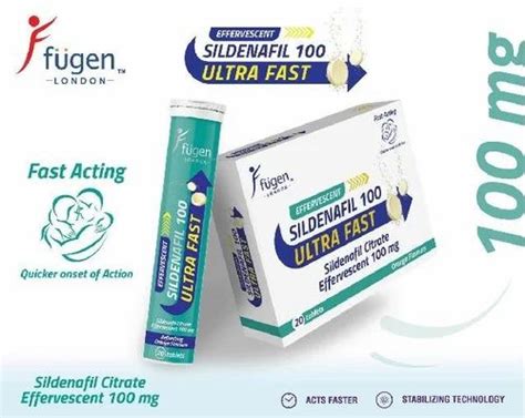 Sildenafil Citrate Effervescent 100mg Tablets At Best Price In Vadodara