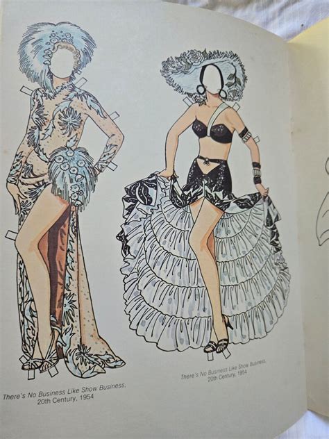1979 Marilyn Monroe Paper Dolls By Tom Tierney Etsy Uk