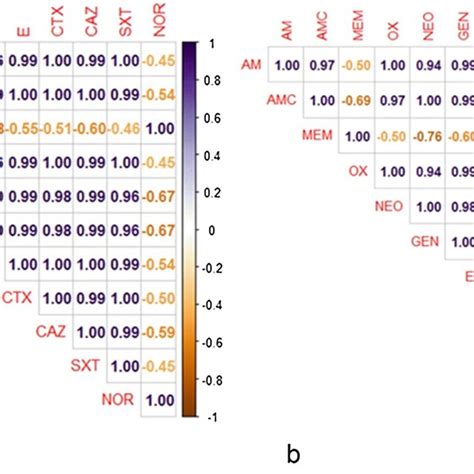 The Heatmap Establishes The Correlation Coefficient R Among Various