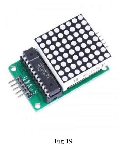 8x8 led matrix the max7219 max7221 are common cathode