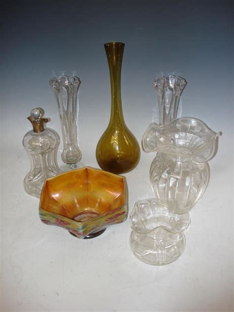 Bonhams A Collection Of Glassware Late 19thearly 20th Century