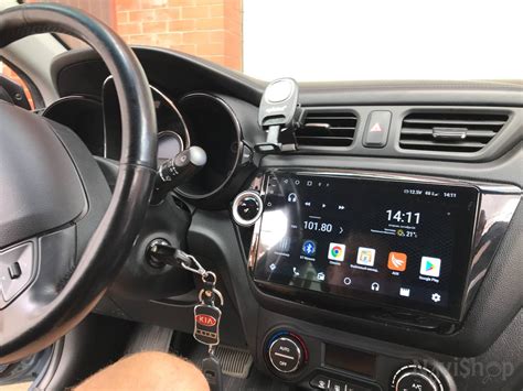 Магнитола Kia Rio 2011—2017 экран 9 дюймов на Андроид 10 NaviPilot ...