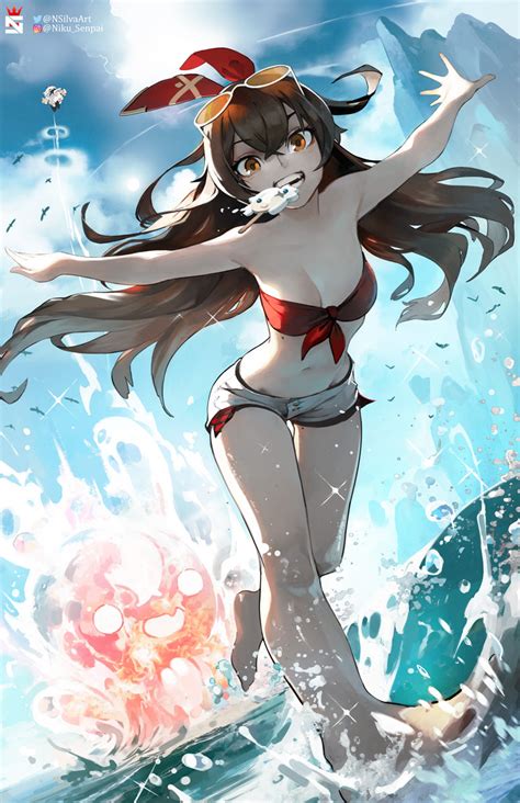 Amber Beach Impact Senpai Sauce