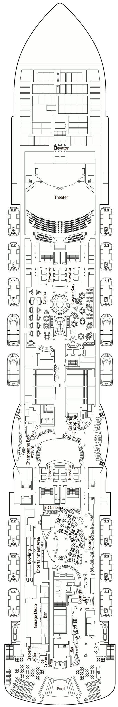 Msc Seaside Deck Plans