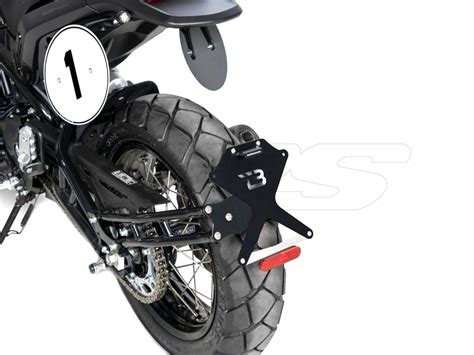 Bl Sn Portatarga Side Naked Barracuda Benelli Leoncino