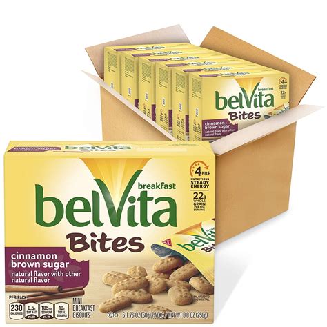 Belvita Cinnamon Brown Sugar Mini Breakfast Biscuit Bites Deals