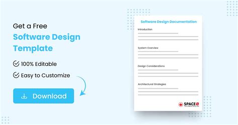 download free software design document template