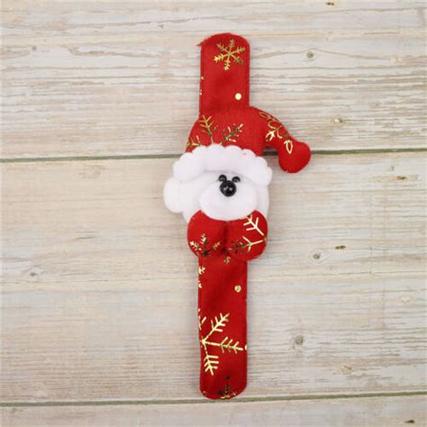 Slap Ring Flexible Improve Reaction Xmas Party Decorative Wristband