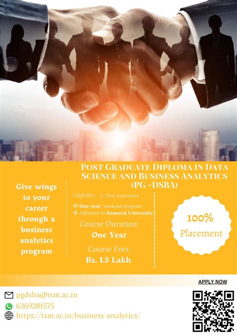 Pgcourse Postgraduatediploma Businessanalytics Businessanalyst Tsm Pgdsba Datascience