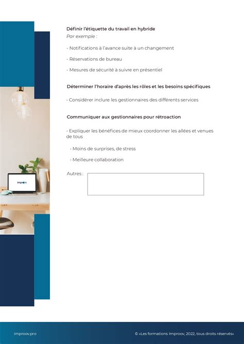 Comment Organiser Le Travail Hybride Au Sein De Votre Entreprise
