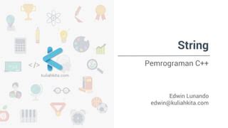 Pemrograman C String PPT