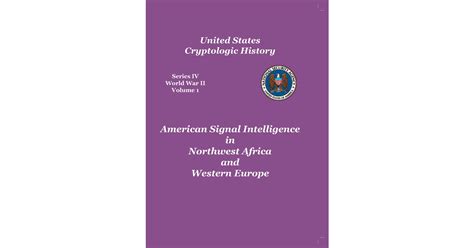 1 The Mediterranean Area American Signal Intelligence In Northwest