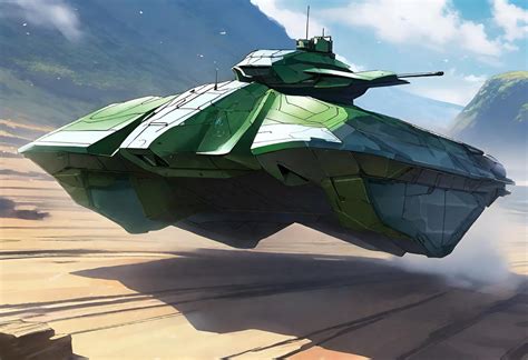 Solorion Esr Medium Hover Tank Type By Solorionbrando On Deviantart