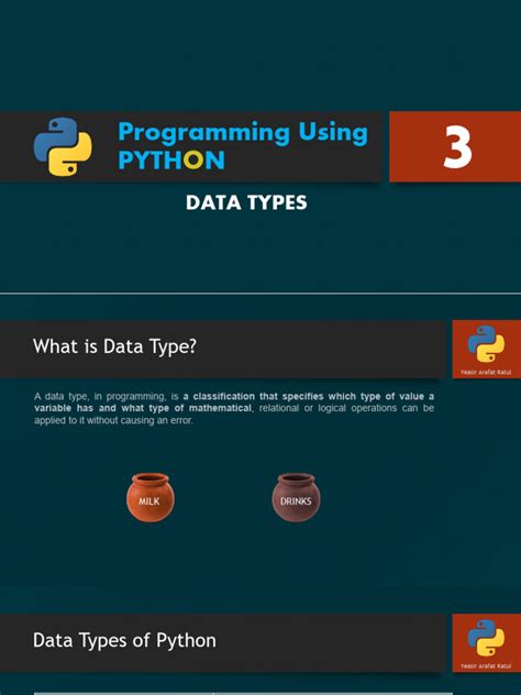 Class 03 Data Types Int Bool Float String Pdf Boolean Data Type Data Type