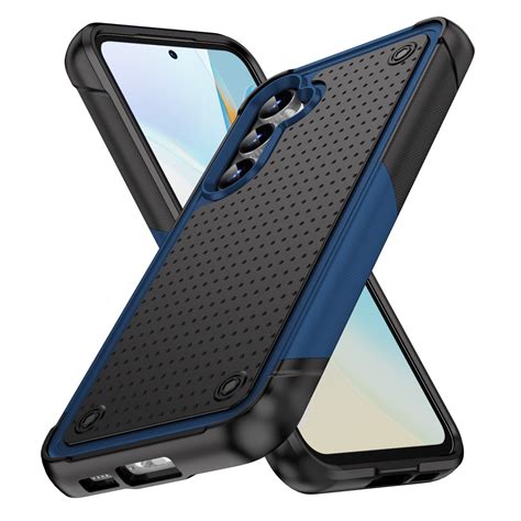 Nalacover Samsung Galaxy S24 Plus Case Heavy Duty 3 In 1 Rugged Shockproof Rugged Silicone
