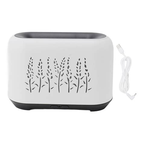 Flame Aroma Diffuser Quiet Auto Off Protection Usb Essential Oil