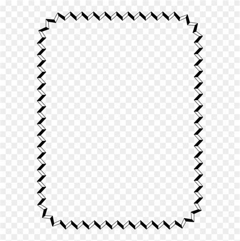 Medium Image Zig Zag Border Clipart Free Transparent PNG Clipart