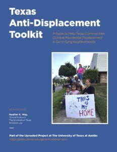 Texas Anti Displacement Toolkit The Uprooted Project
