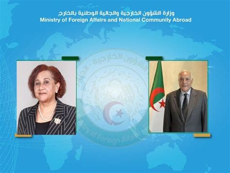 عطاف يبحث مع نظيرته التنزانية سبل تعزيز العلاقات الثنائية والاستحقاقات
