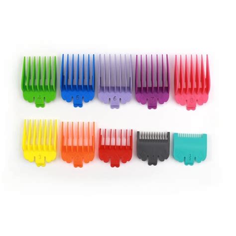 10Pcs Hair Clipper Guards Set Cutting Guides Combs Compatible With Most