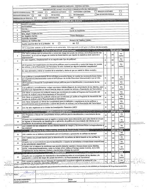 Formulario Excel Pdf
