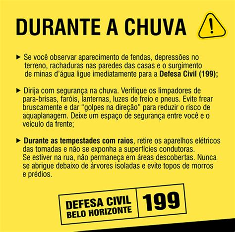 Defesa Civil De Belo Horizonte On Twitter H Possibilidade De