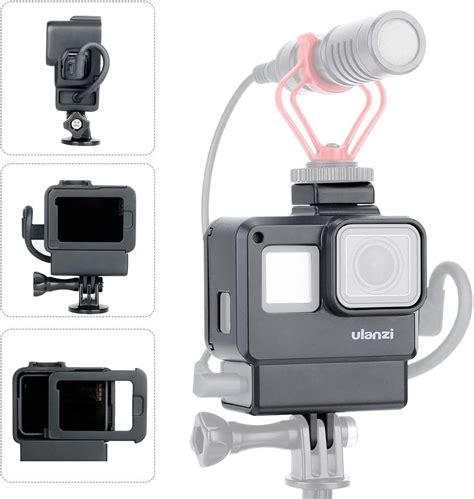 Vlogging Protective Case For Gopro Hero 7 6 5 With Cold