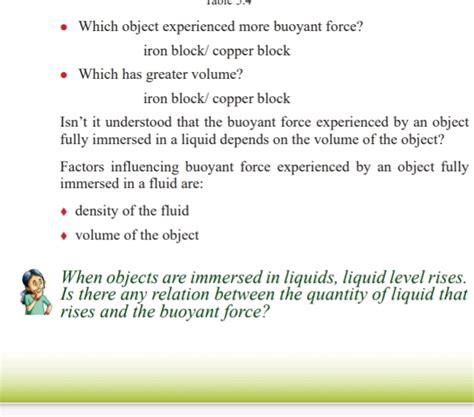 Which Object Experienced More Buoyant Force Studyx