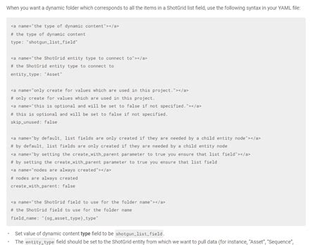 Documentation Formatting Broken Community Flow Production Tracking
