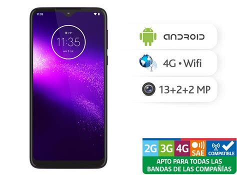 Ripley MOTOROLA ONE MACRO 64GB VIOLETA