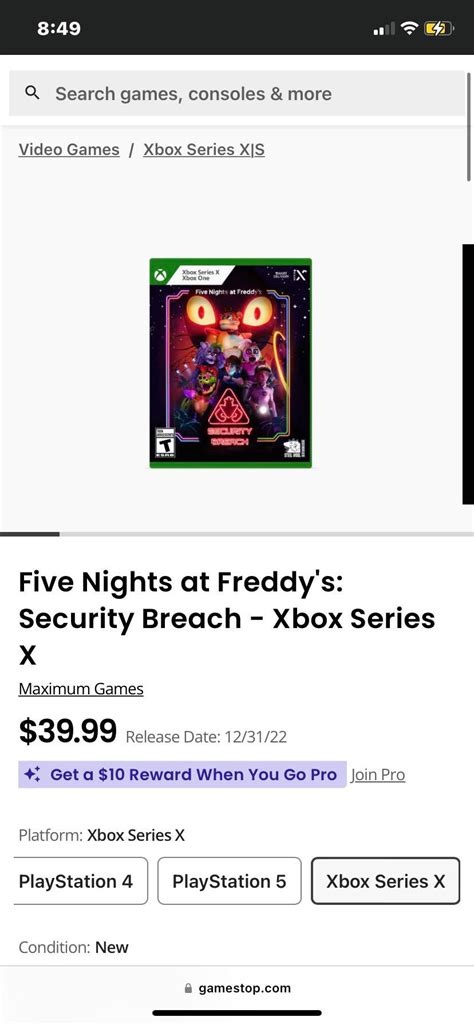 Is Security Breach Really Coming To Xbox On On 1231 And Does This