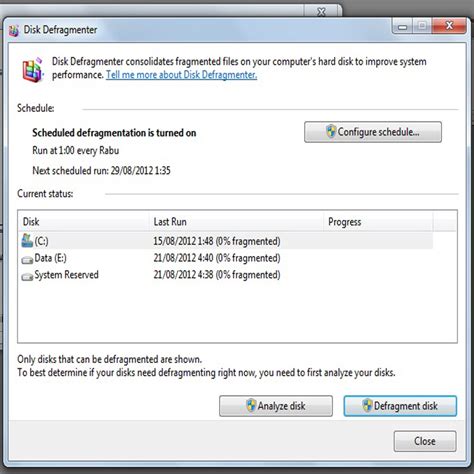 Meet The Helper How To Defragment Computer Disk
